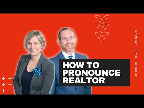 How to properly say Realtor