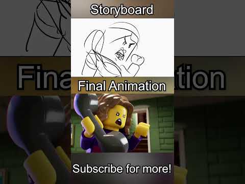 Please bring home PURIFIED water Storyboards (Behind the Scenes) #lego #animation #behindthescenes