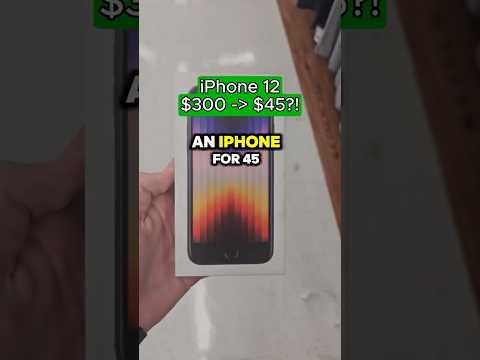 I Found an iPhone 12 for $45 at Walmart and Here's How