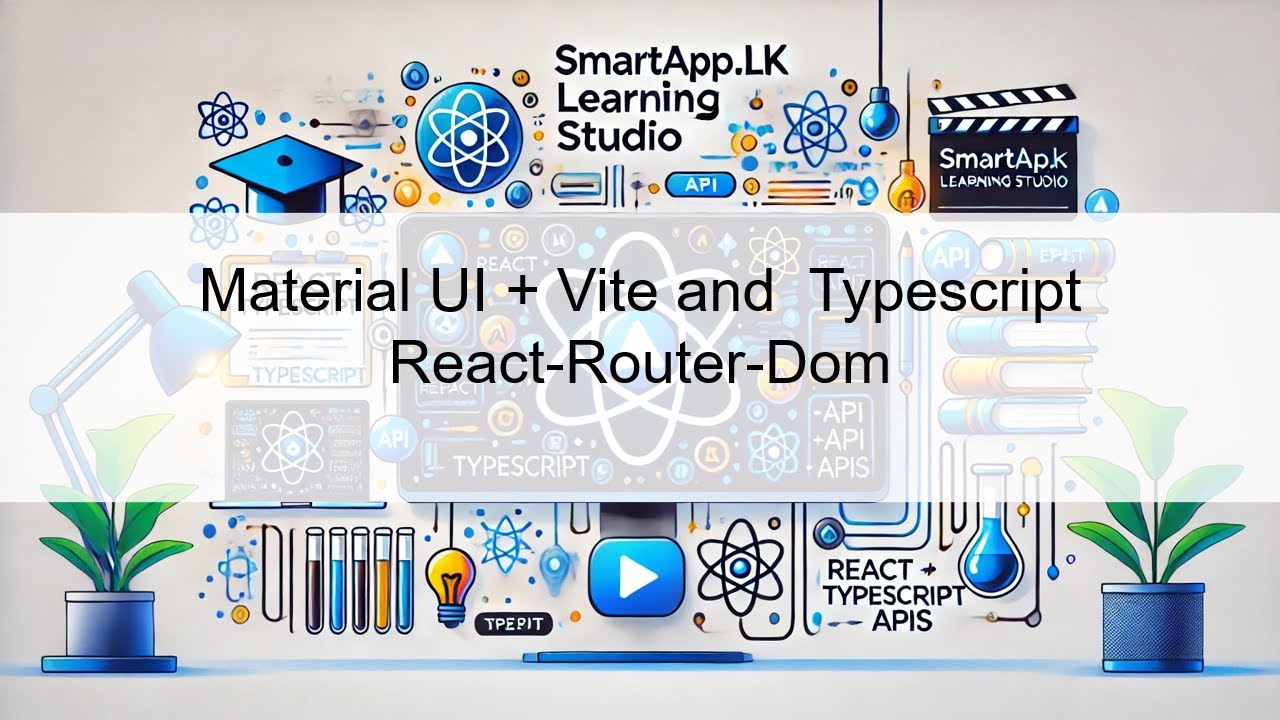 Material UI + Vite and  Typescript React-Router-Dom