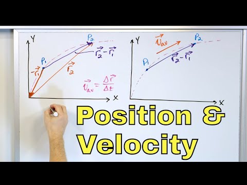 2-D Vector Position & Velocity in Physics (Projectile Motion) - [1-4-1]