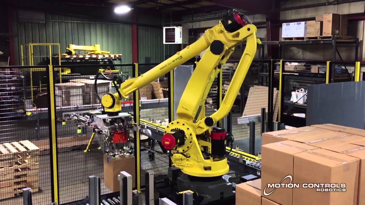 Multi-Product, Multi-Line Robotic Palletizer