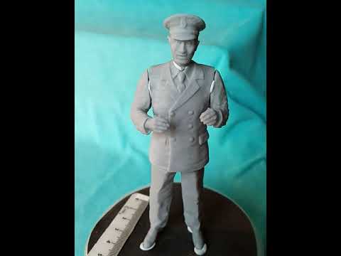 1/15 Scale Royal Navy Chief Petty Officer as Helmsman.