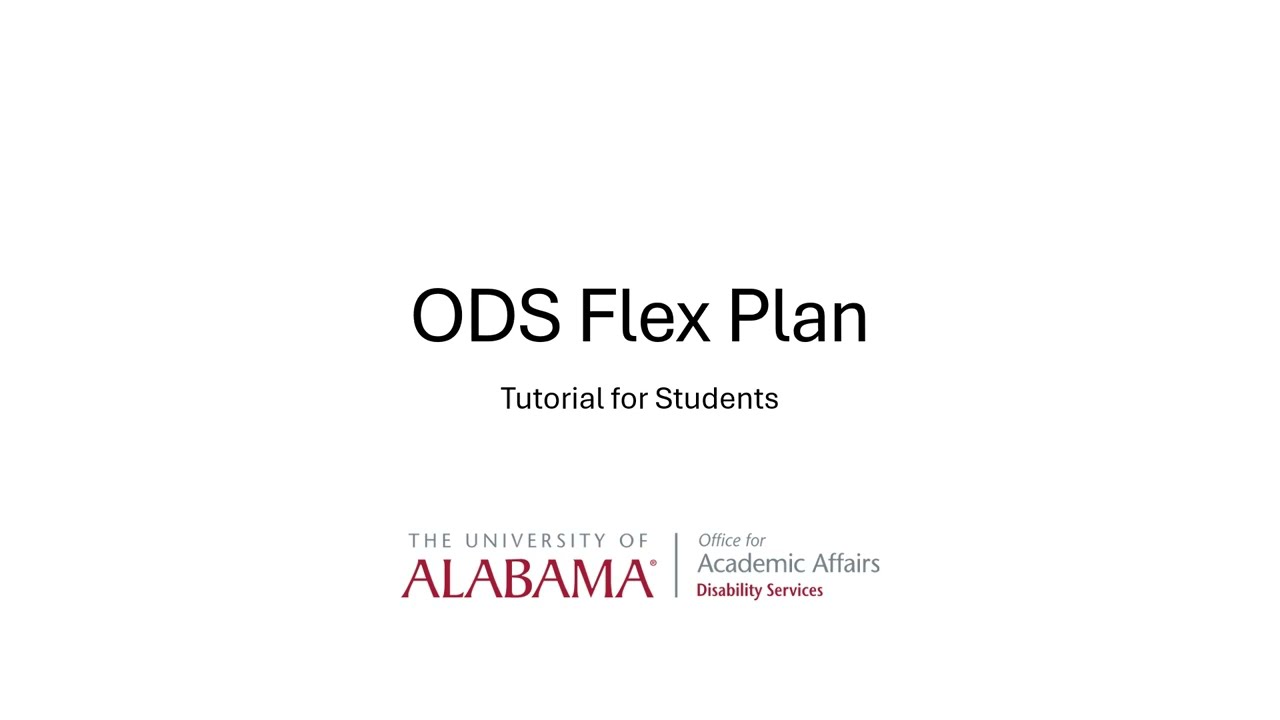 Student Flex Plan Tutorial