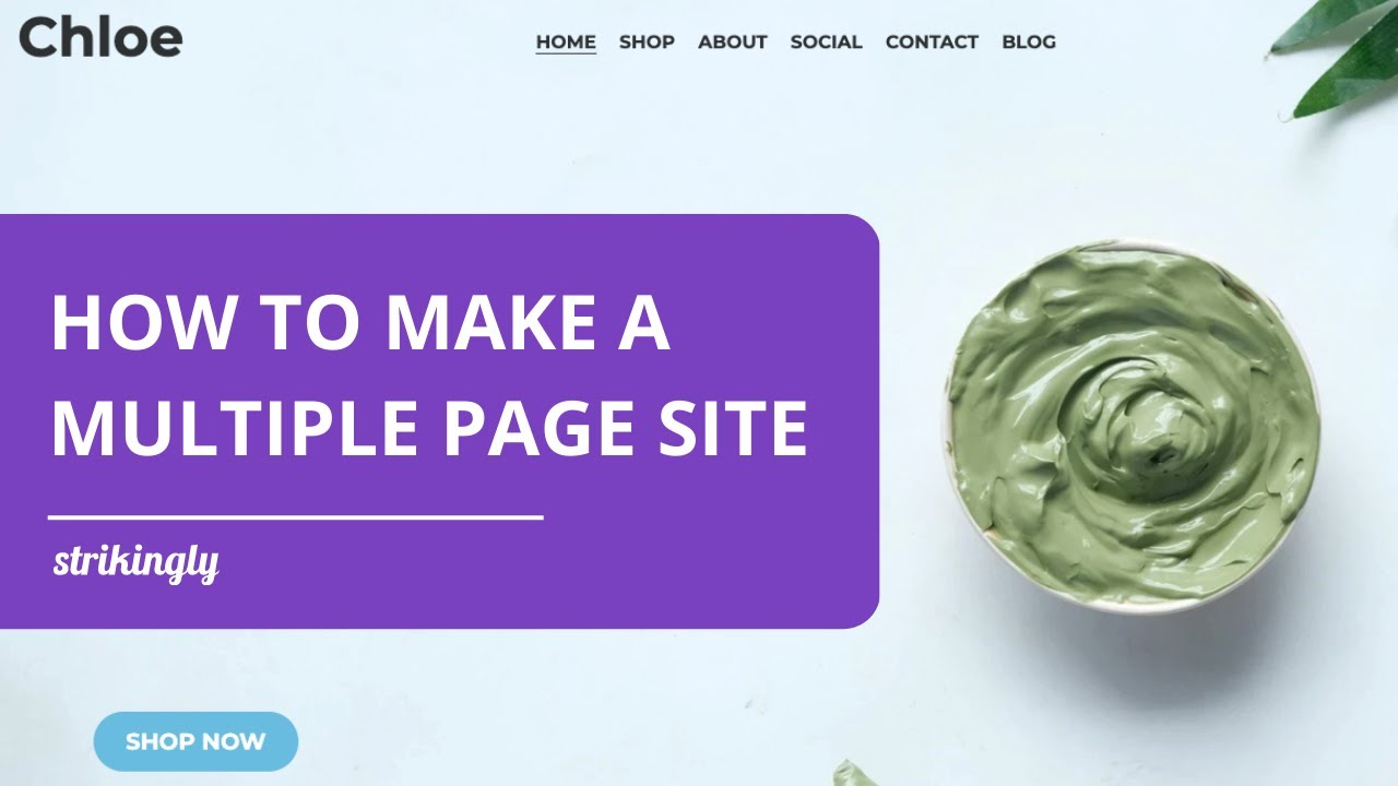 Creating a Multi-Page Website with Strikingly: A Step-by-Step Guide ...