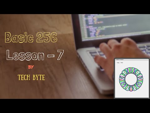 Basic - 256 (lesson - 7) Parametric Spirograph