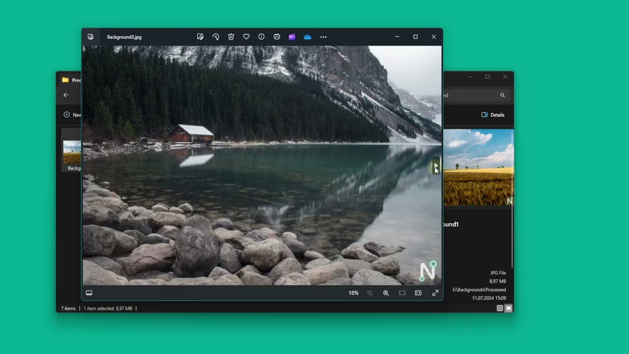 Create an action in ActionNodes to apply a watermark to an image in Photoshop