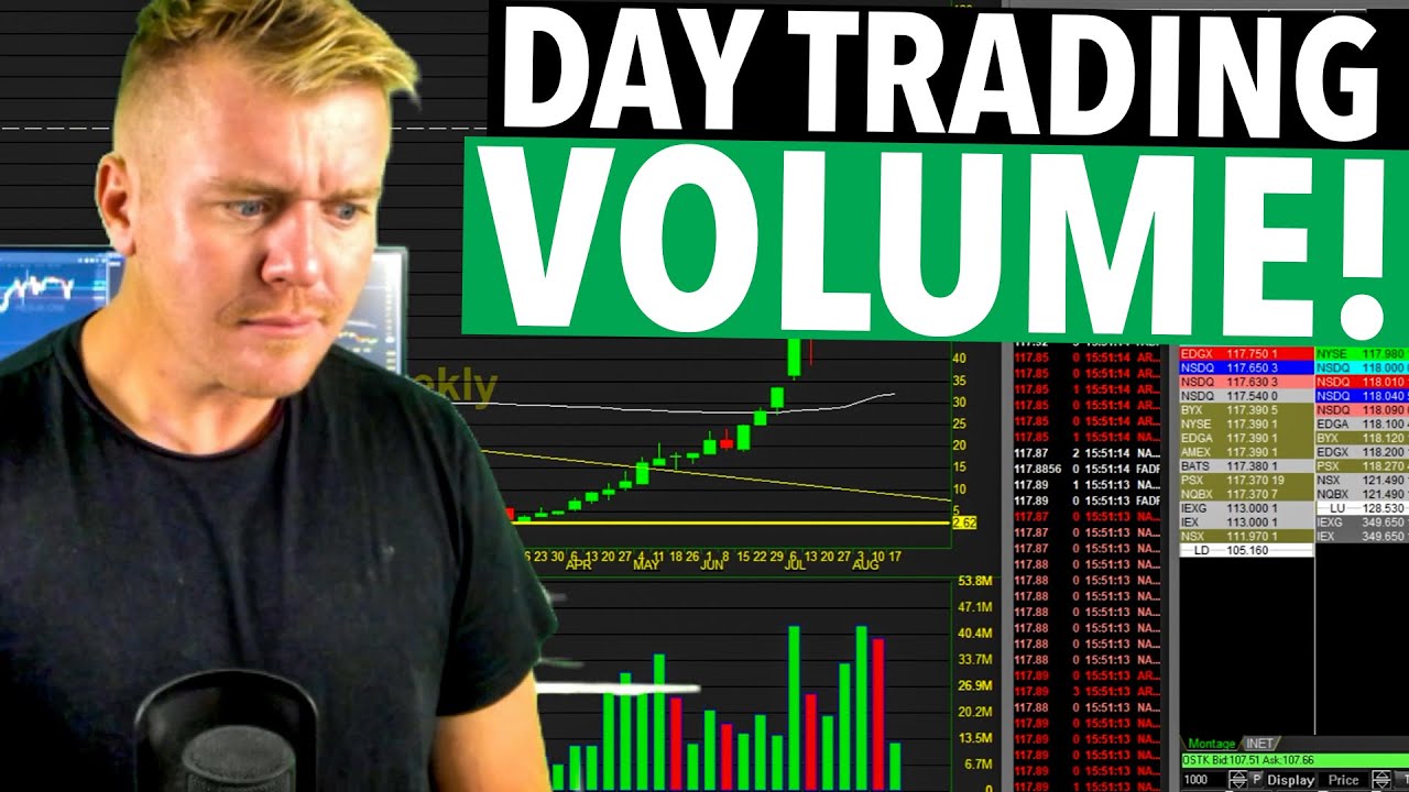 DAY TRADING VOLUME EXPLAINED! IT'S IMPORTANT....
