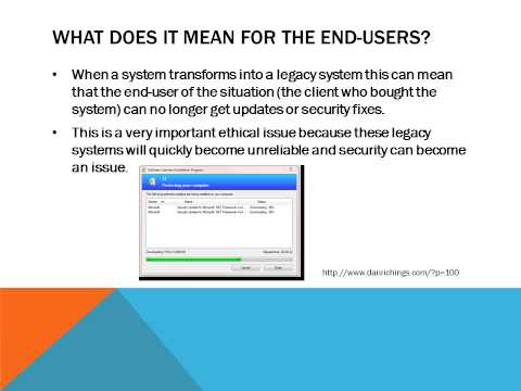 Legacy Systems