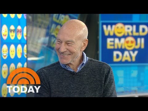 Patrick Stewart Talks About His Role In ‘The Emoji Movie’ As Poop Emoji ...