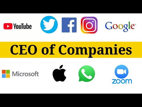 CEO of Companies | List of Chief Executive Officer of Companies | list of CEO