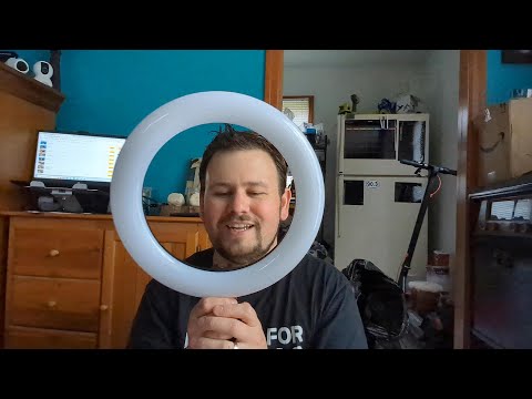 Light up your LIFE: 12'' Selfie Ring Light with Stand and Phone Holder - Tripod for iPhone with Ring