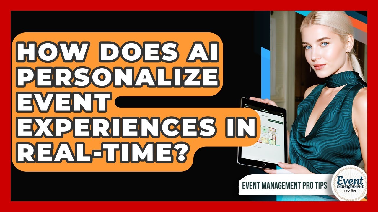 How Does AI Personalize Event Experiences In Real-time? - Event Management Pro Tips
