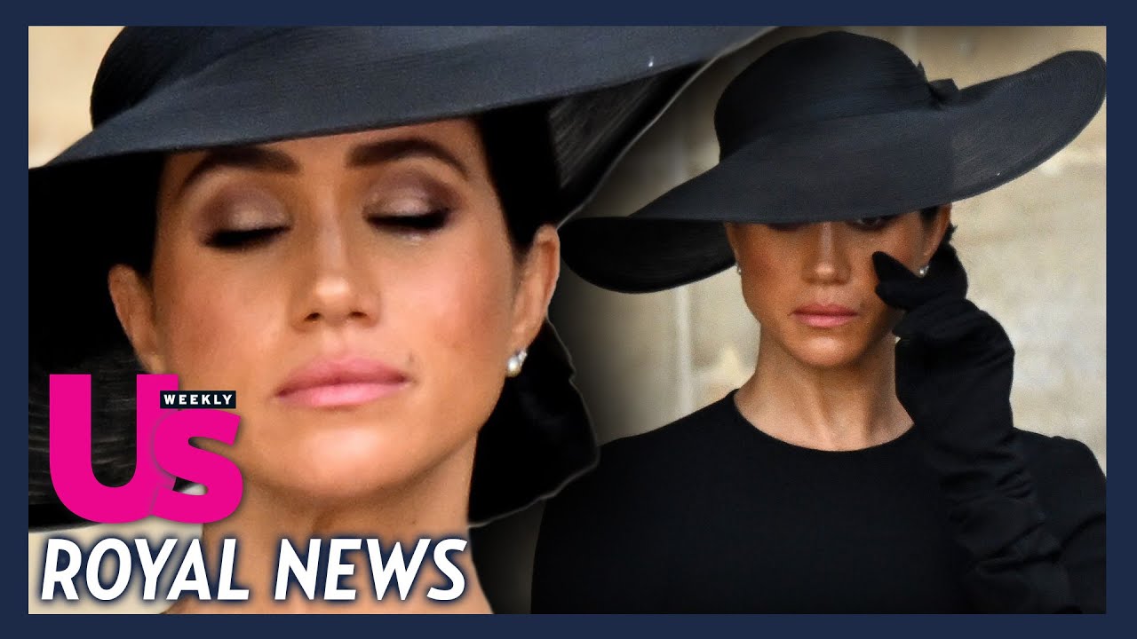Meghan Markle Seen Crying At Queen Elizabeth II Funeral