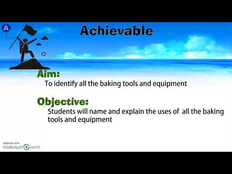 Writing Achievable Learning Objective