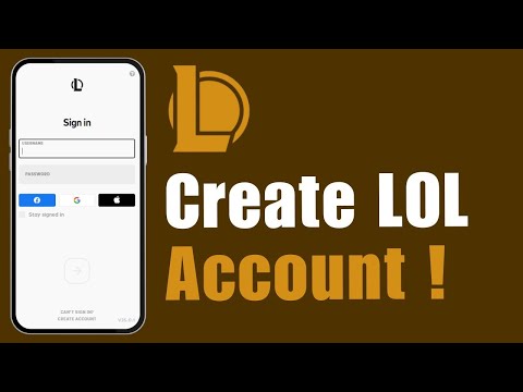 League of Legends Account - LoL Create Account - Sign Up Riot Account for LoL