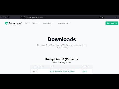 Instalar Rocky Linux 8.5 por PXE a través de la RED