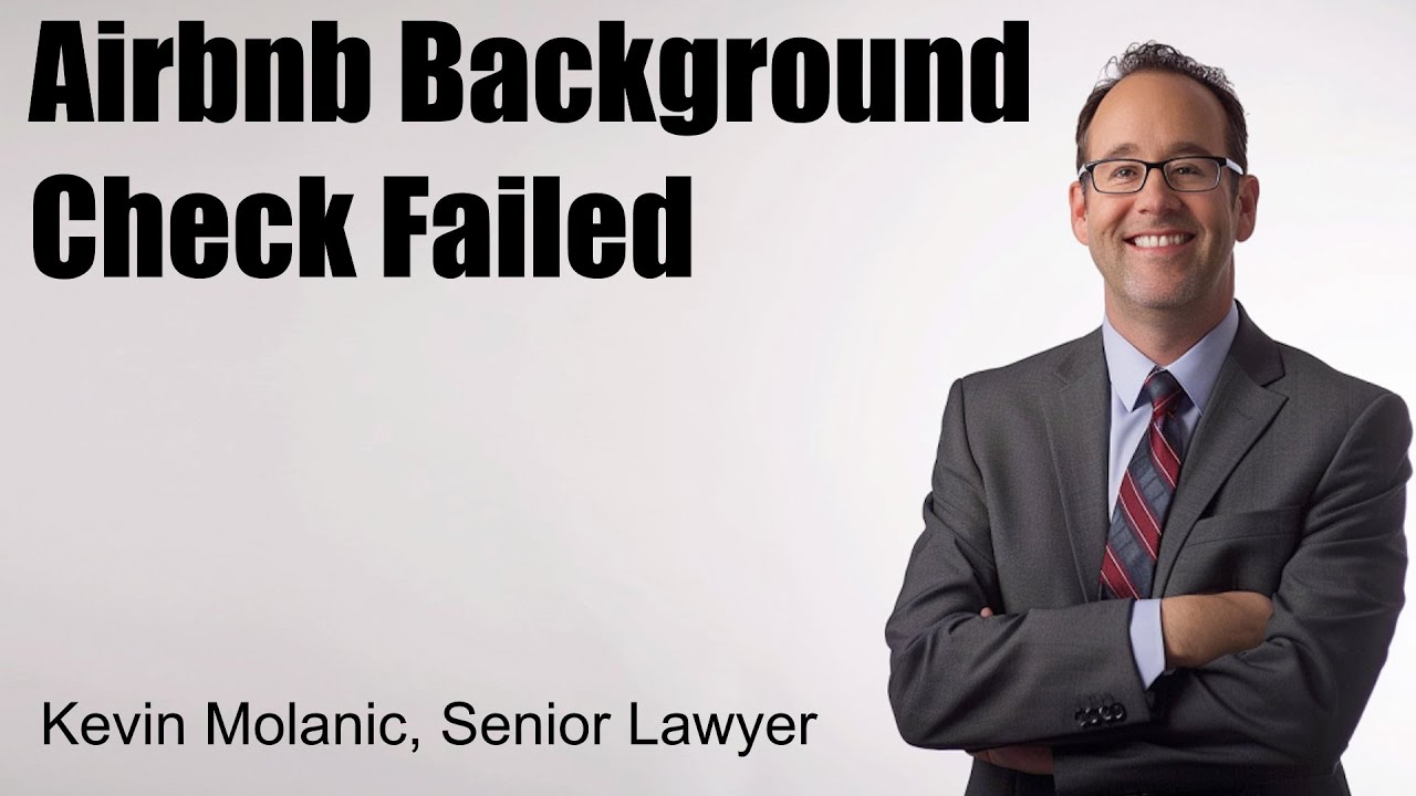 Airbnb Background Check Failed