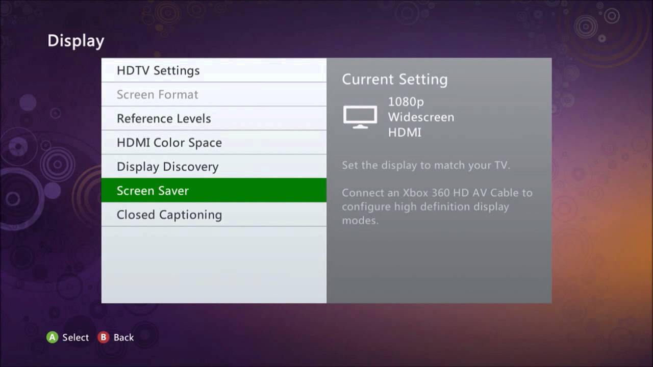 Xbox 360 BenQ Settings Tutorial