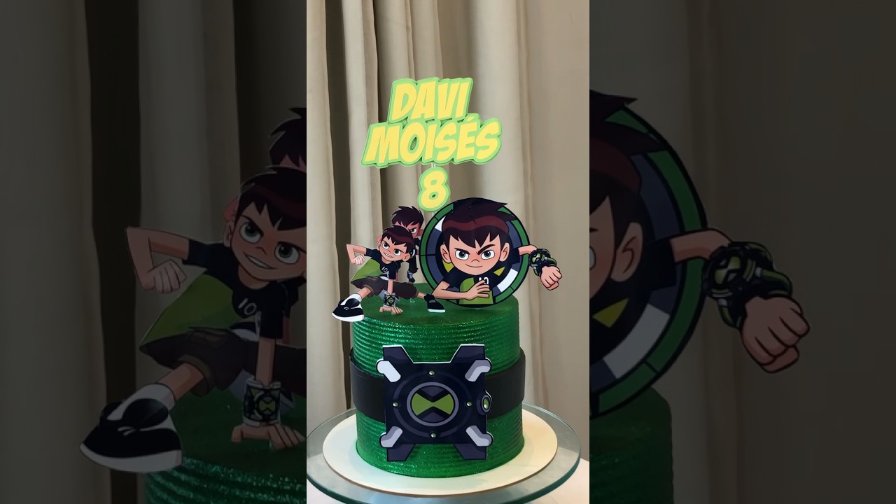 Bolo temático de chantininho (BEN 10)