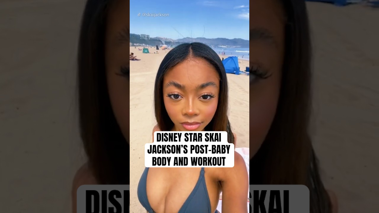 Disney Star Skai Jackson Is Shredded! #shorts #skaijackson #disney