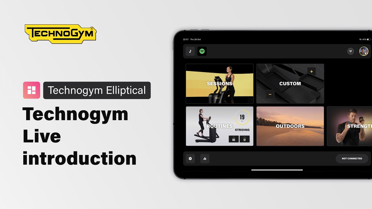 Technogym Elliptical | Technogym Live introduction