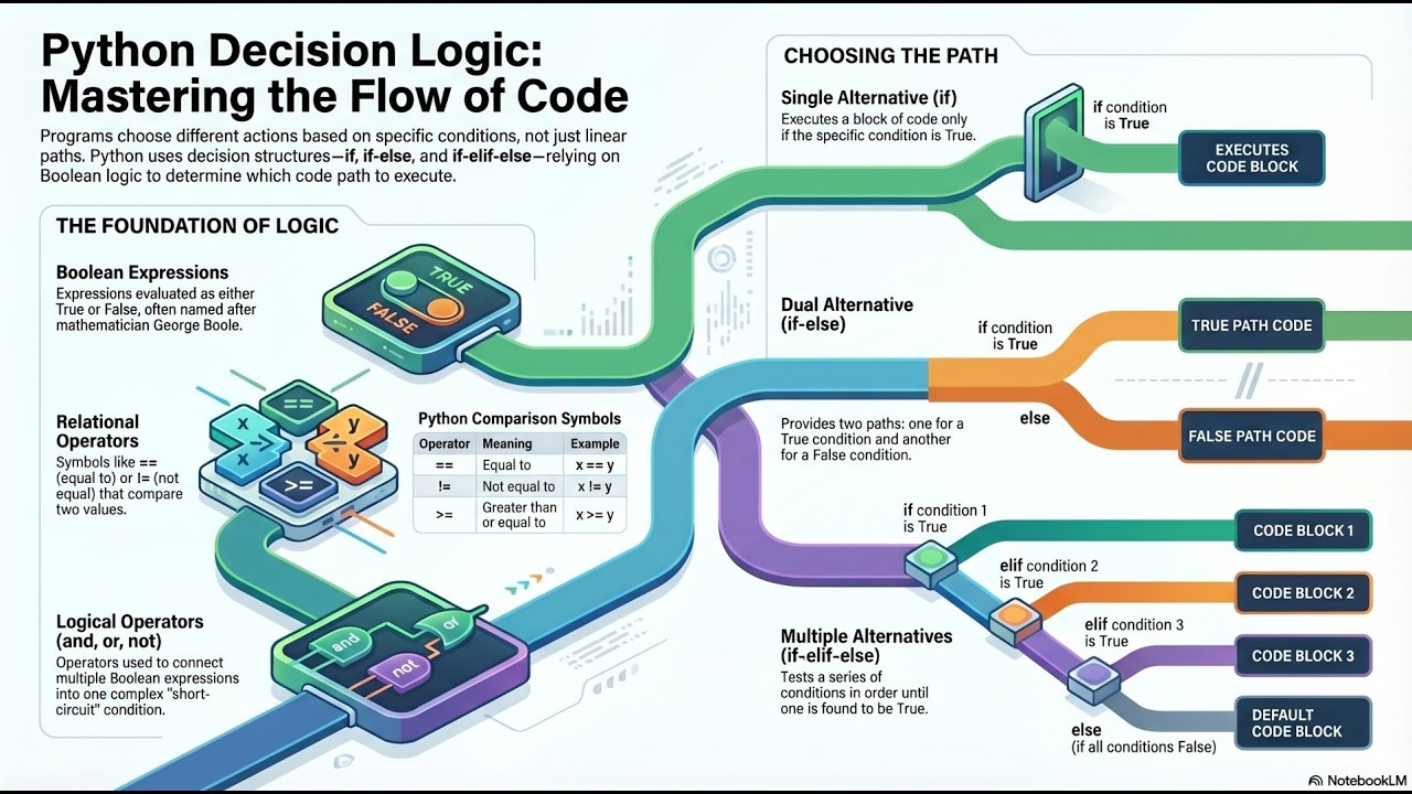 Learn Python: Decision Structures.