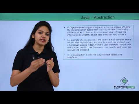 Java -Abstraction