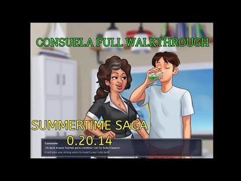 Consuela Full Walkthrough | Summertime Saga 0.20.14 | Consuela Summertime Guide