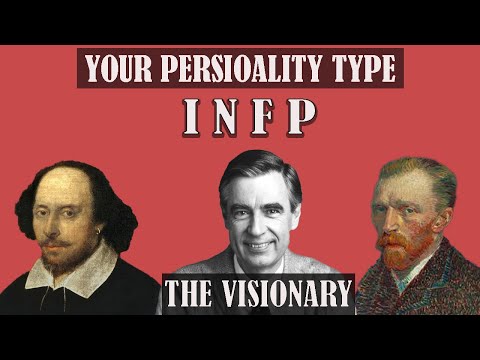Personality type INFP The Visionary introversion, intuition, feeling, perception