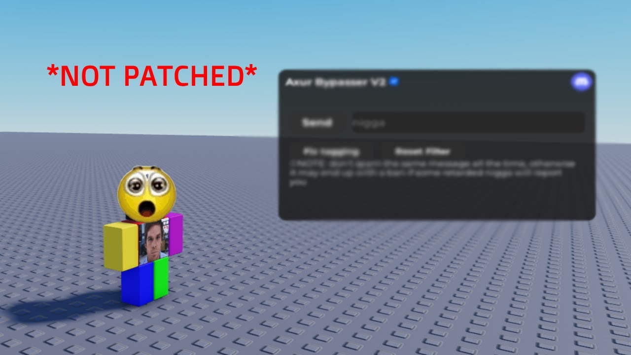 Roblox chat bypasser 2025 (Best script for bypassing  the  roblox chat filter)