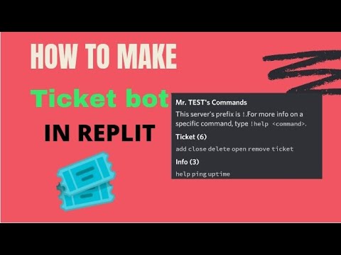 How to create a discord ticket bot with no coding | source code | discord.js