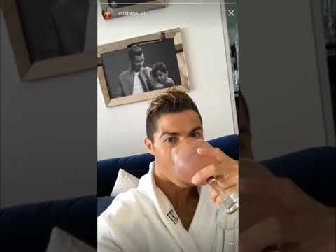 Ronaldo drinking chocolate wine (Original HD Meme)