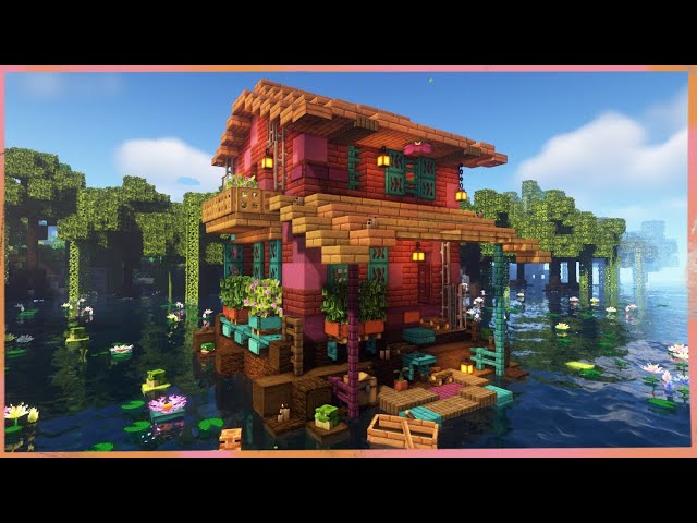 How to build a Swamp House 1.19 Minecraft Map How to build a Swamp House 1.19 Minecraft Map