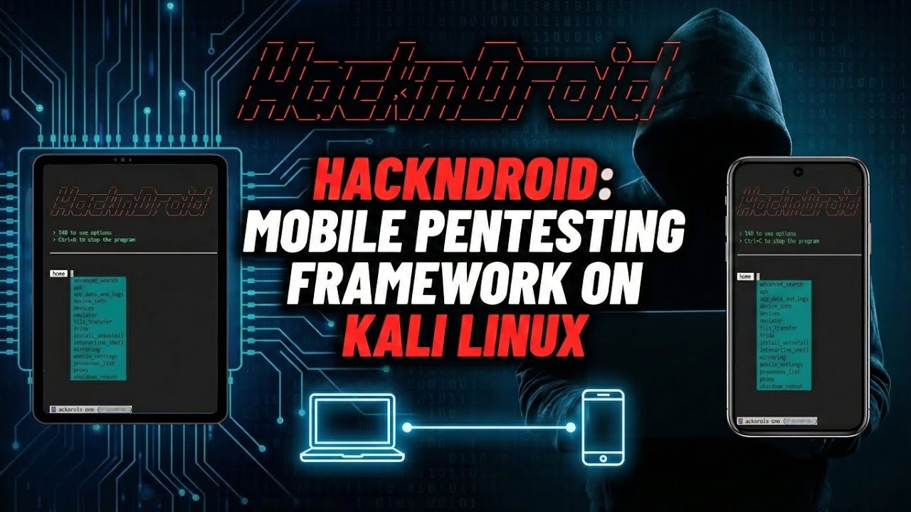 🤖 Automate Android Pentesting with HacknDroid! (Ethical Hacking) 🔒