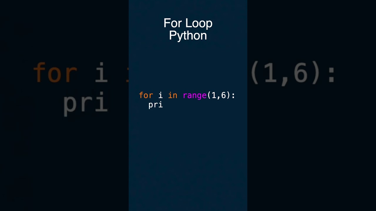 For Loop in Python