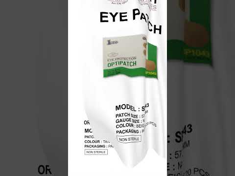 Ophthalmic Eye Patches and Eye Shield | Optitech #eyecare #eyepatches #eyeshield