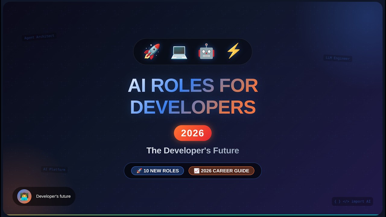 AI Roles for Developers in 2026