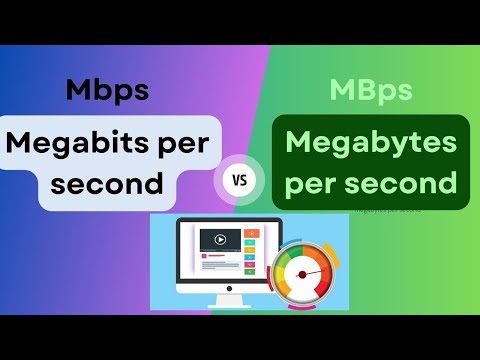 #05 What is Mbps vs MBps | Internet speeds explained | Megabit | Megabyte
