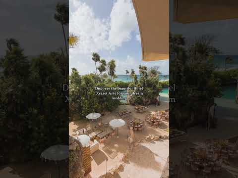 Discover the beautiful Hotel Xcaret Arte for your perfect wedding.