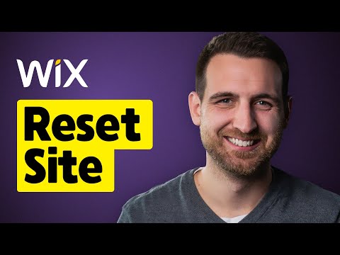 How to Reset Wix Site to Start Over