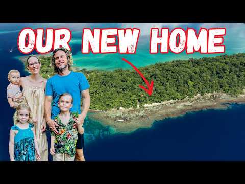 Off grid island family DREAM home - FULL TOUR!