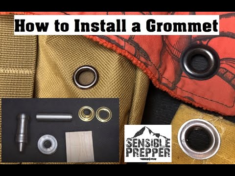 How to Install a Grommet