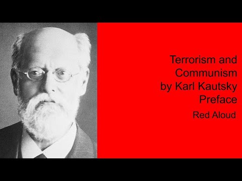 Terrorism and Communism by Karl Kautsky - Preface