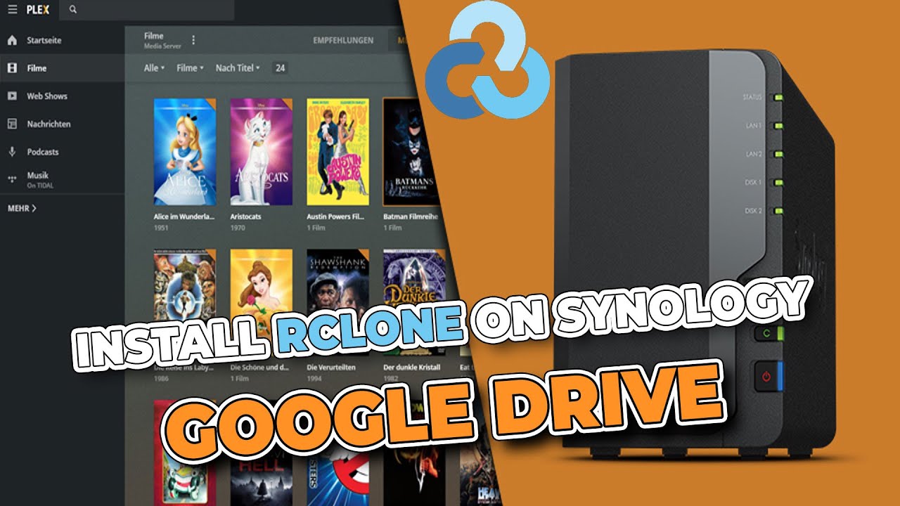 Mounting Gdrive on Synlogy - Help and Support - rclone forum
