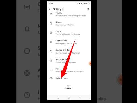 Whatsapp Me friend invite kaise kare | How to Friend invite in Whatsapp | #shorts