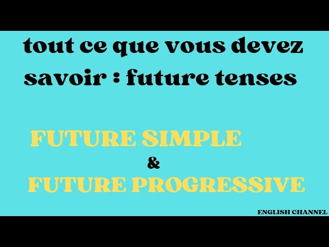Apprendre à conjuguer au Futur tout les verbes en anglais : les temps de l'anglais
