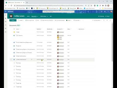 Video 10 - Microsoft SharePoint Online Copy Files, Move Files, Upload Files and Drag and Drop