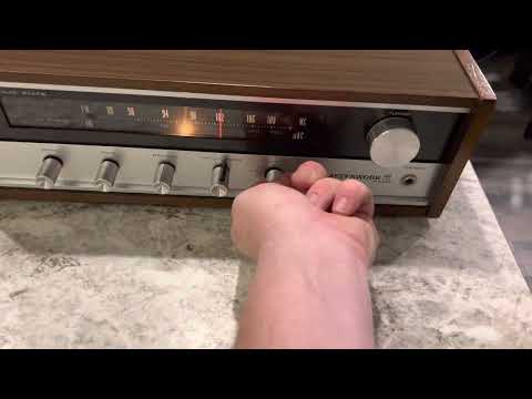 Masterwork M-4800 vintage solid state stereo receiver | Reverb