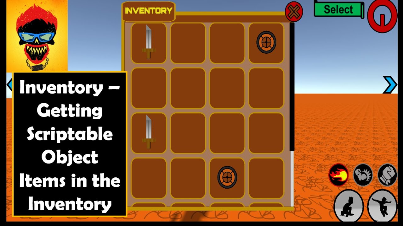 Unity Game - Inventory  - Getting Items in Inventory with Scriptable Objects
